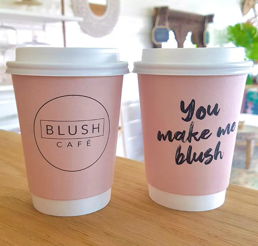 Blush Cafe Logo Design — Practical Theory