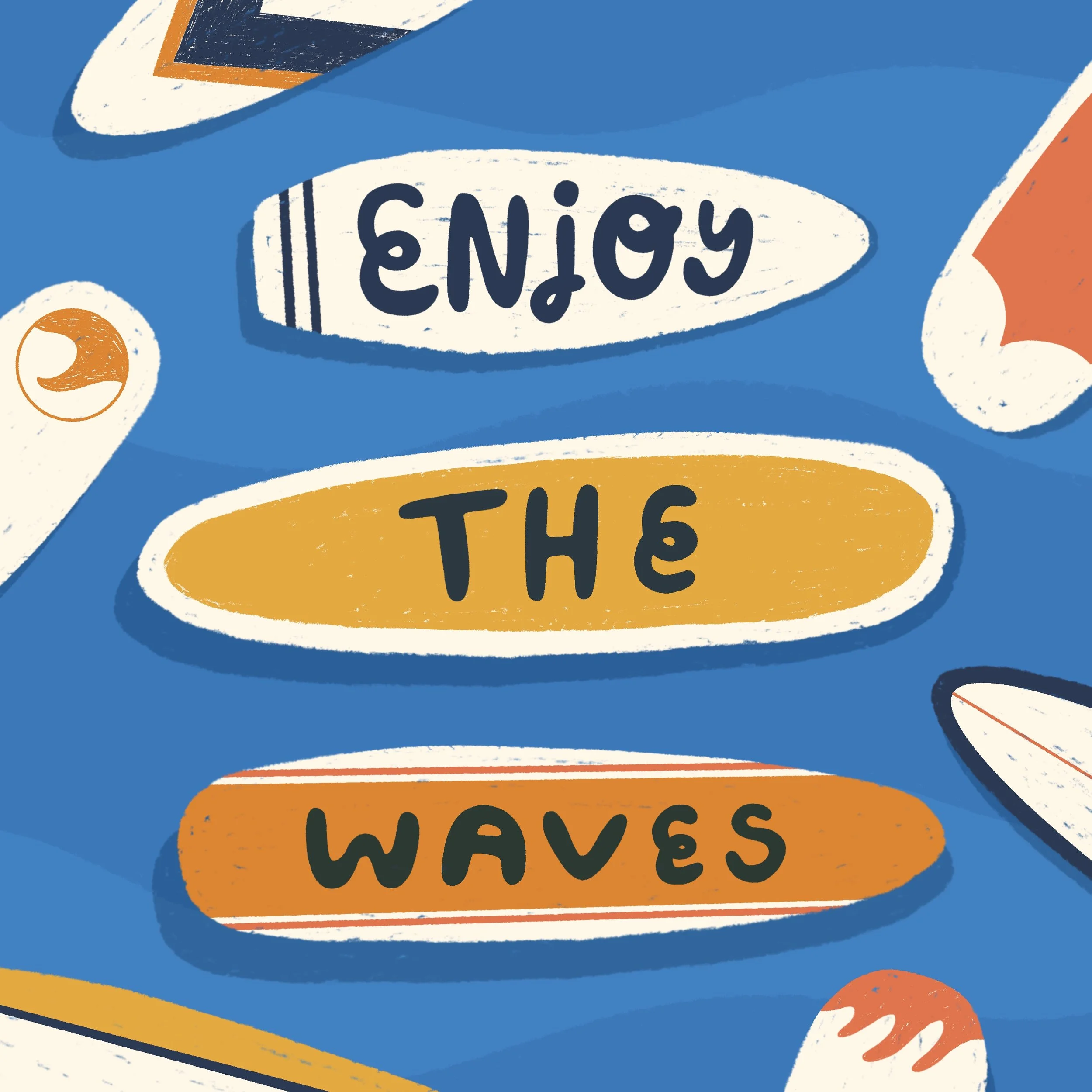 Illustration + Lettering — Bright Time Designs