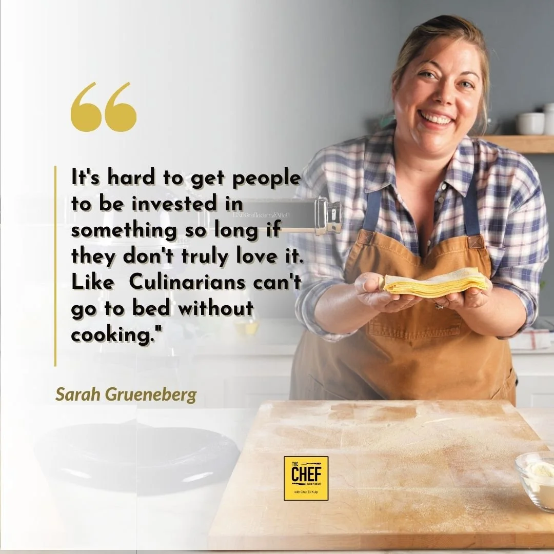 Chef Sarah Grueneberg of Monteverde Restaurant and Pastificio — THE ...