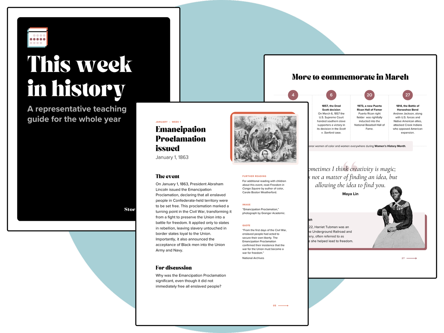 This week in history, a diverse year-long teaching guide — Stories of Color