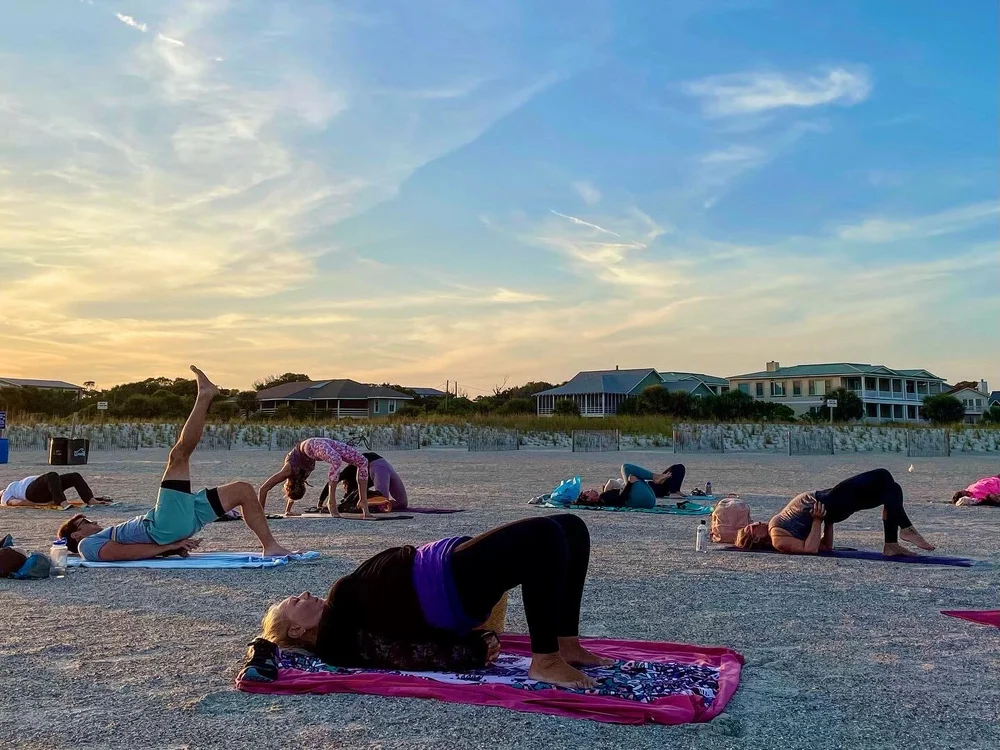 Beach Yoga Tybee Island — Tybee Yoga and Healing Arts Beach Yoga ...