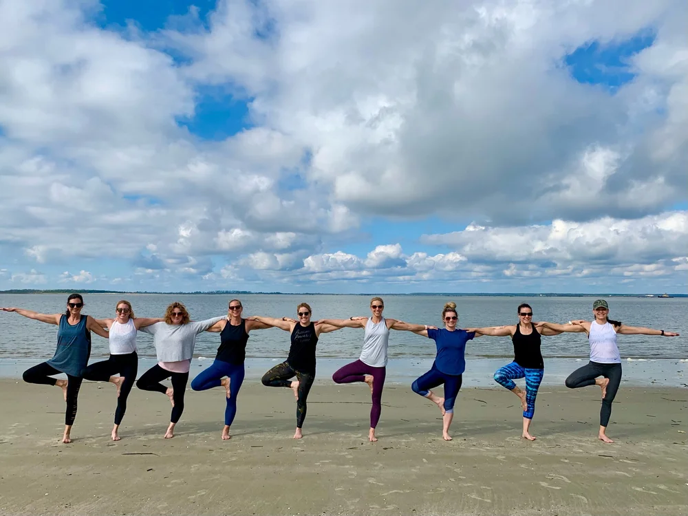 Tybee Yoga and Healing Arts Bachelorette Yoga, Beach Yoga, Full Moon ...