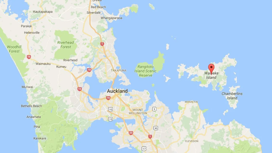 Where is Waiheke Island? — The Heke
