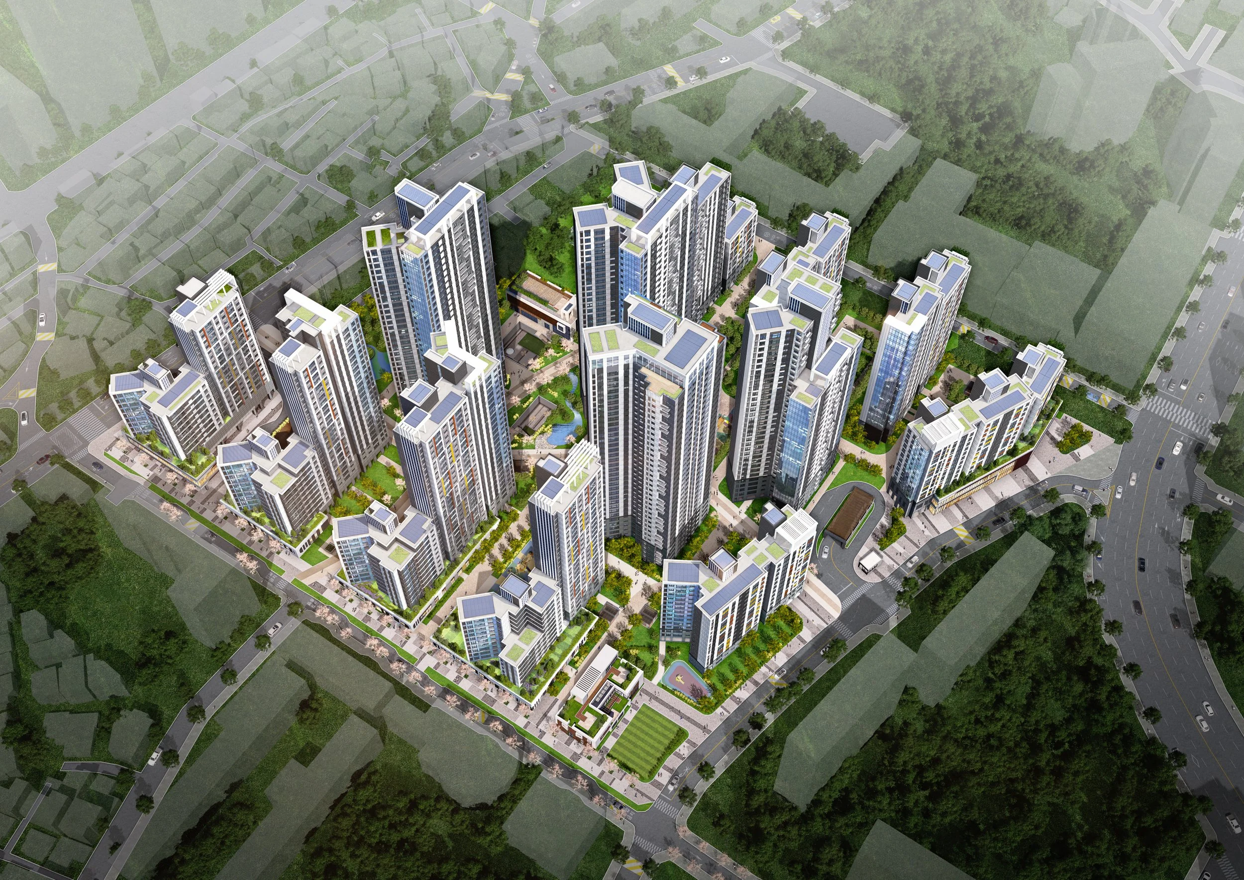 Singil Woosung 2 Cha Apt Reconstruction Project 신길우성2차 우창아파트 재건축사업 대우