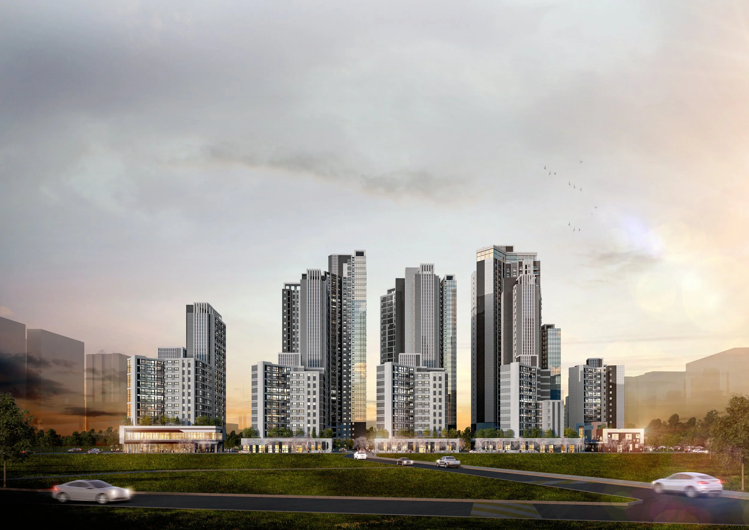 Singil Woosung 2 Cha Apt Reconstruction Project 신길우성2차 우창아파트 재건축사업 대우