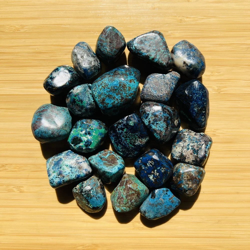 Azurite Tumbled