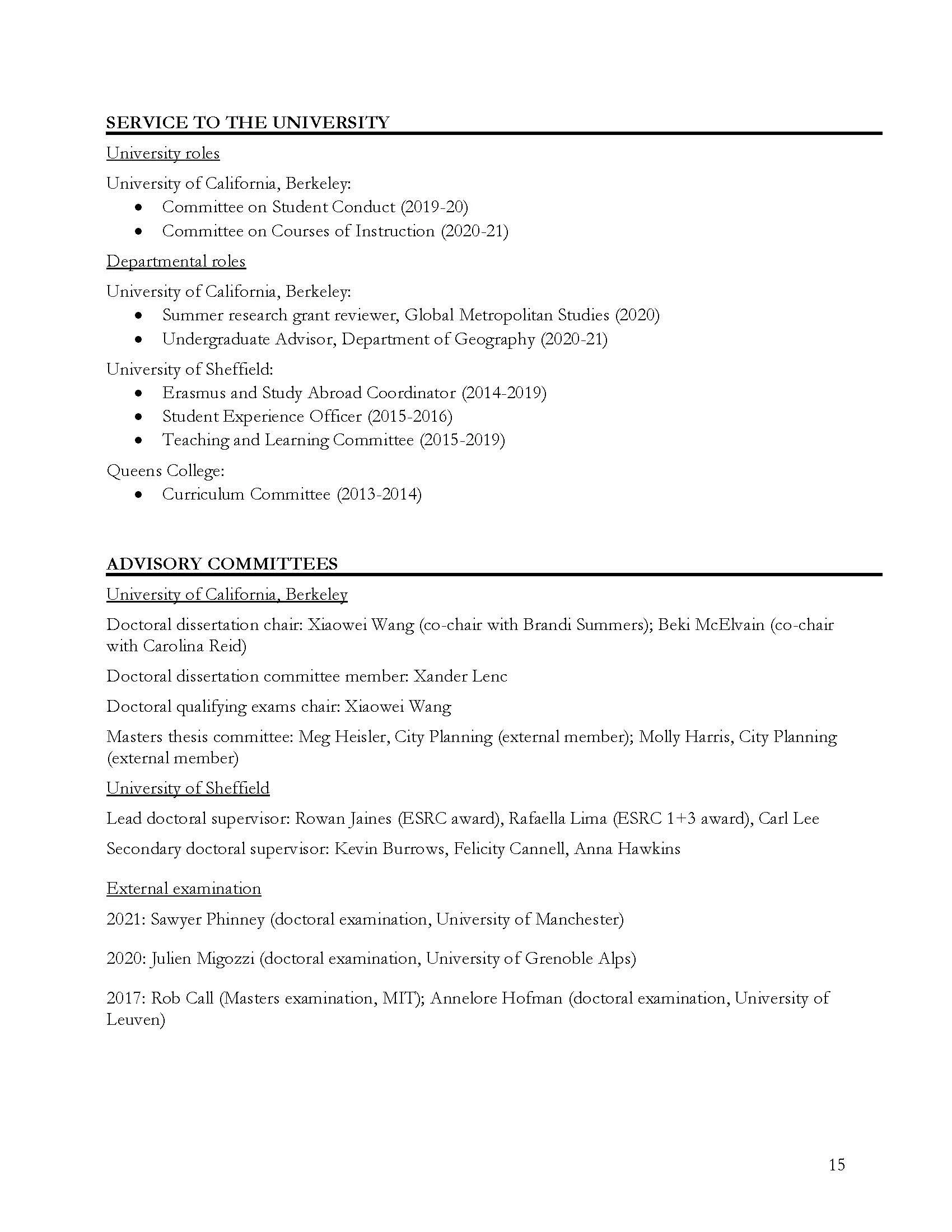 Curriculum vitae — Desiree Fields, Ph.D.