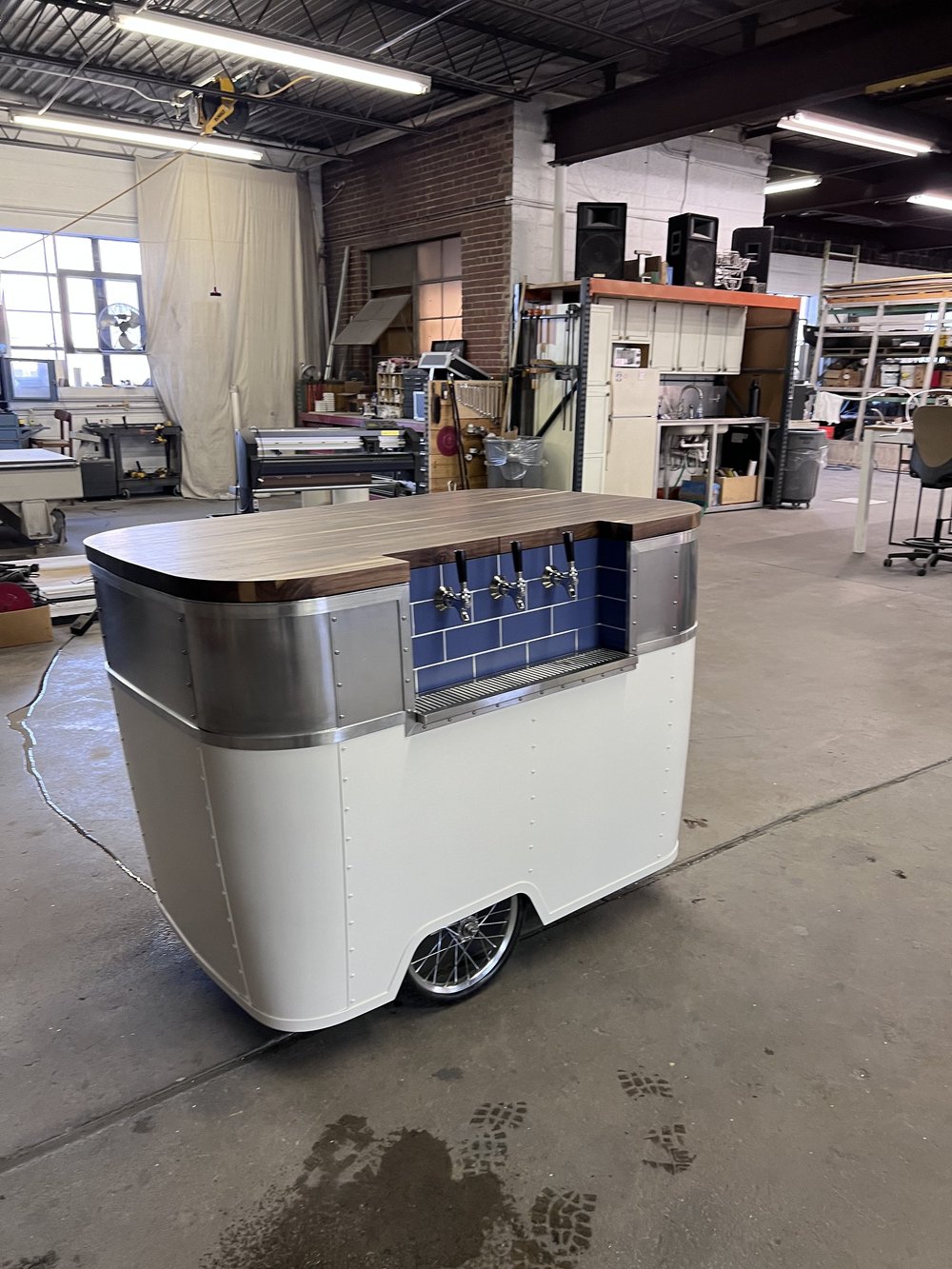 Beer Cart — Wood & Locks