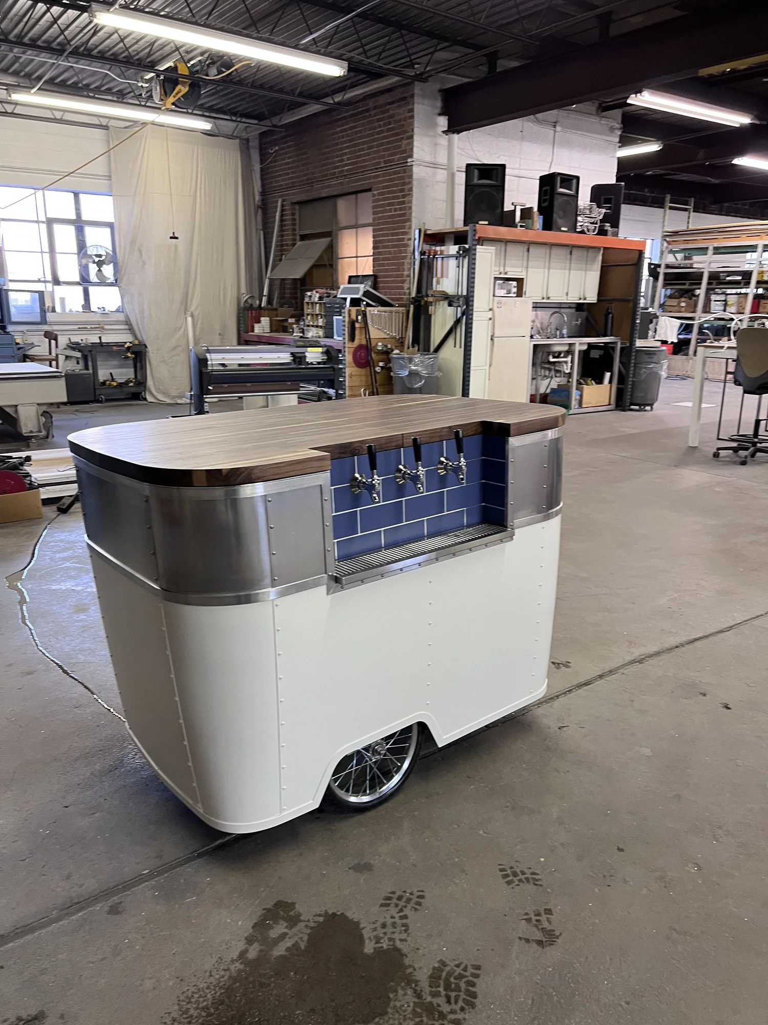 Beer Cart — Wood & Locks