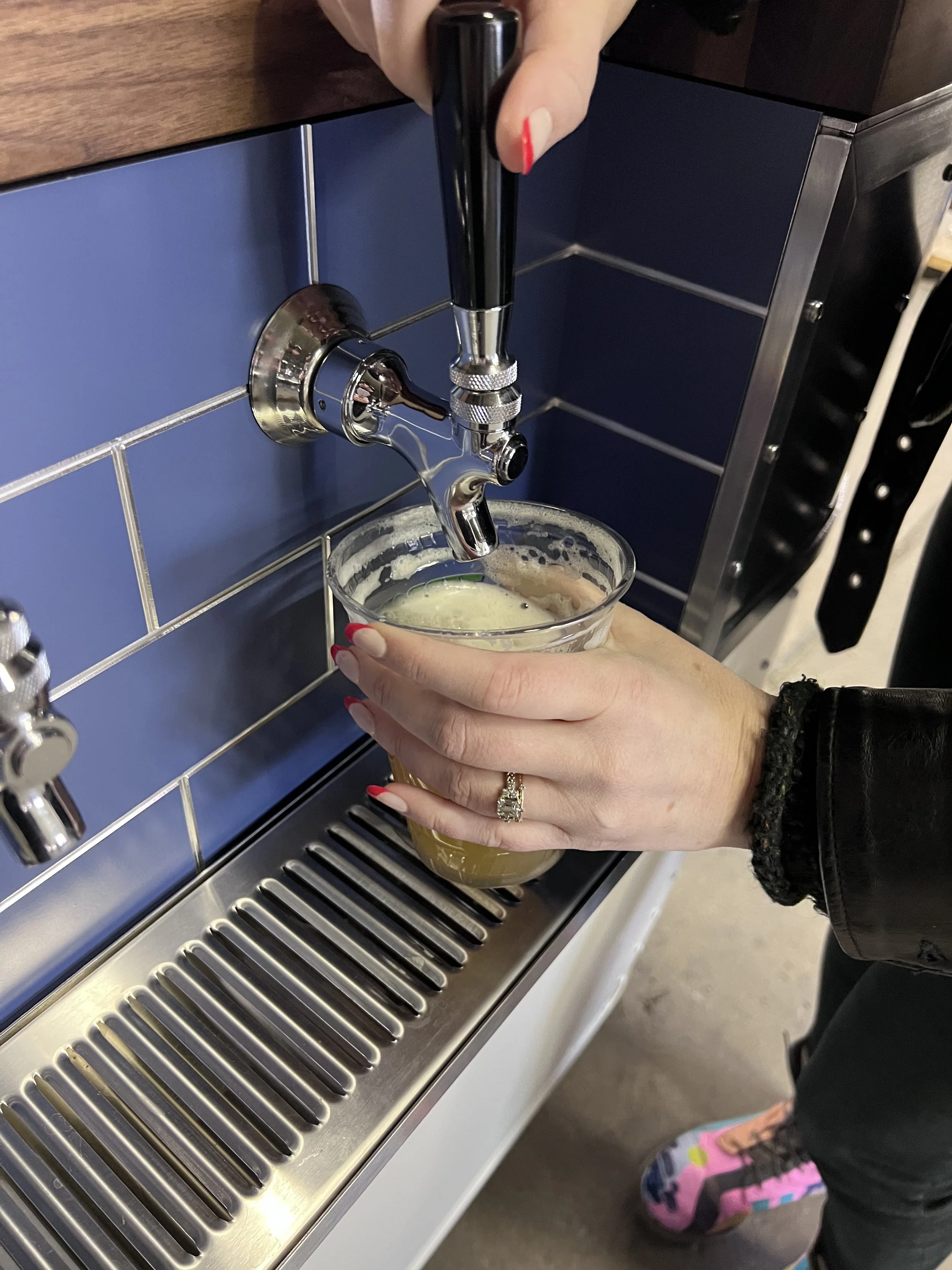 Beer Cart — Wood & Locks