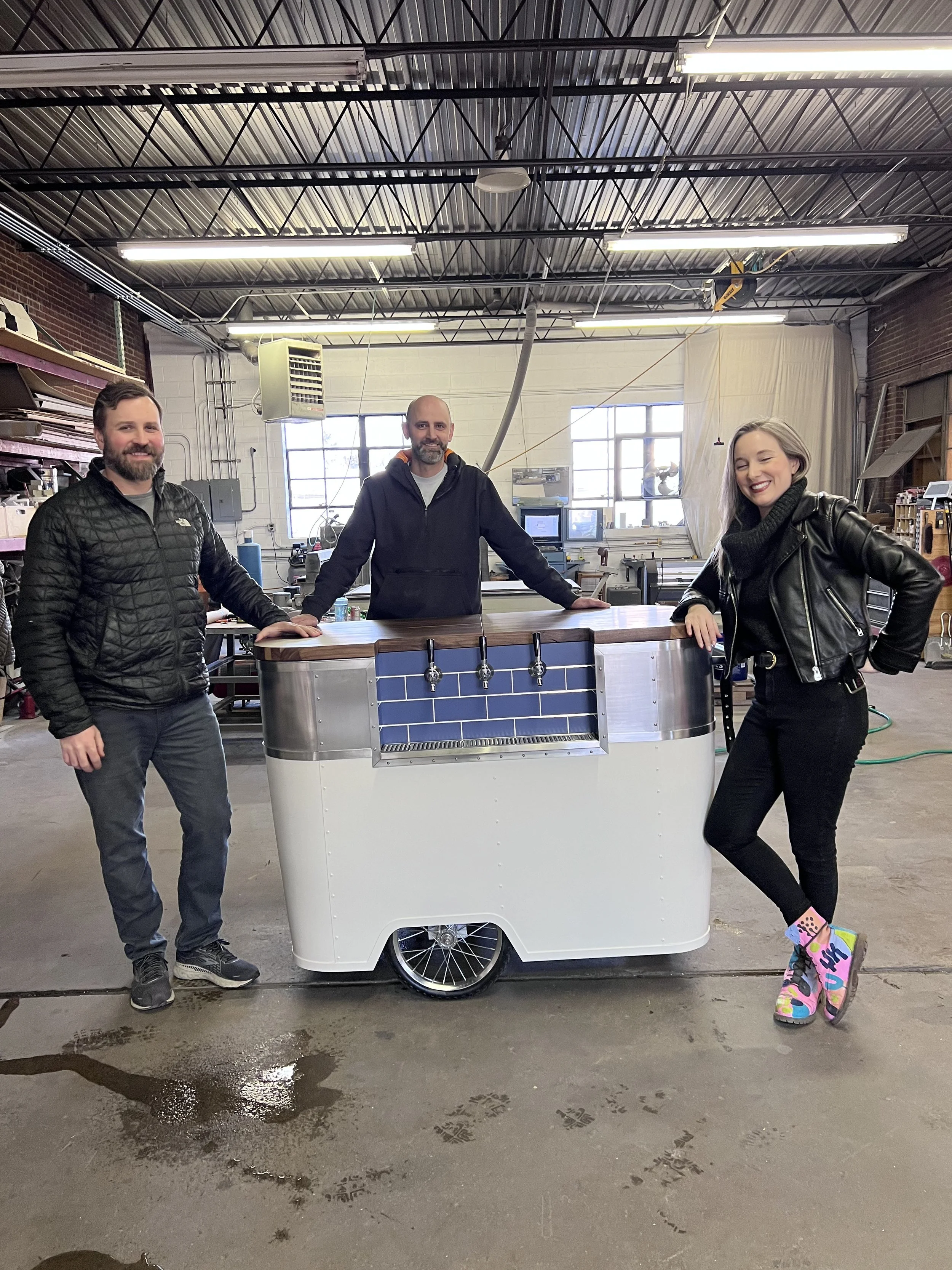 Beer Cart — Wood & Locks