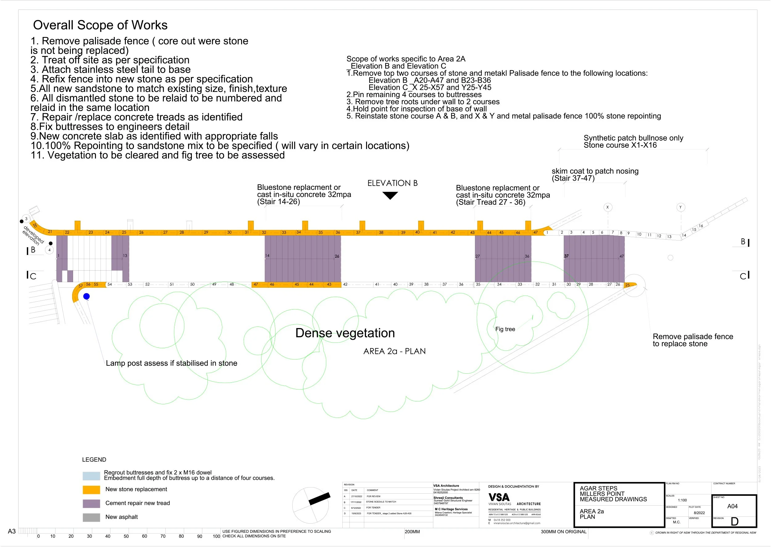 Agar Steps Fence Renewal and Step Refurbishment | Marine & Civil ...