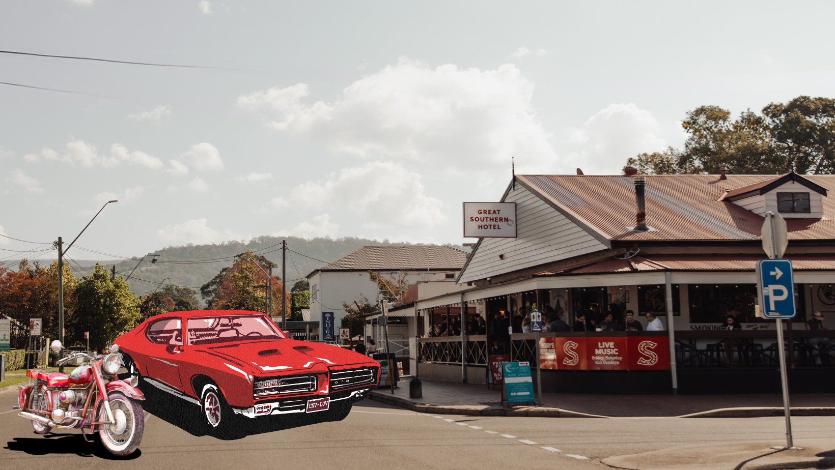 Car & Bike Day, Berry NSW — Great Southern Hotel Berry