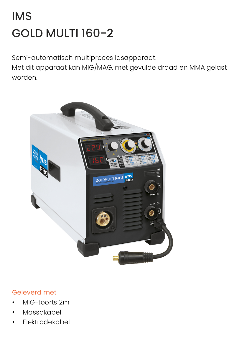 Nieuw — Machinehandel Goyvaerts