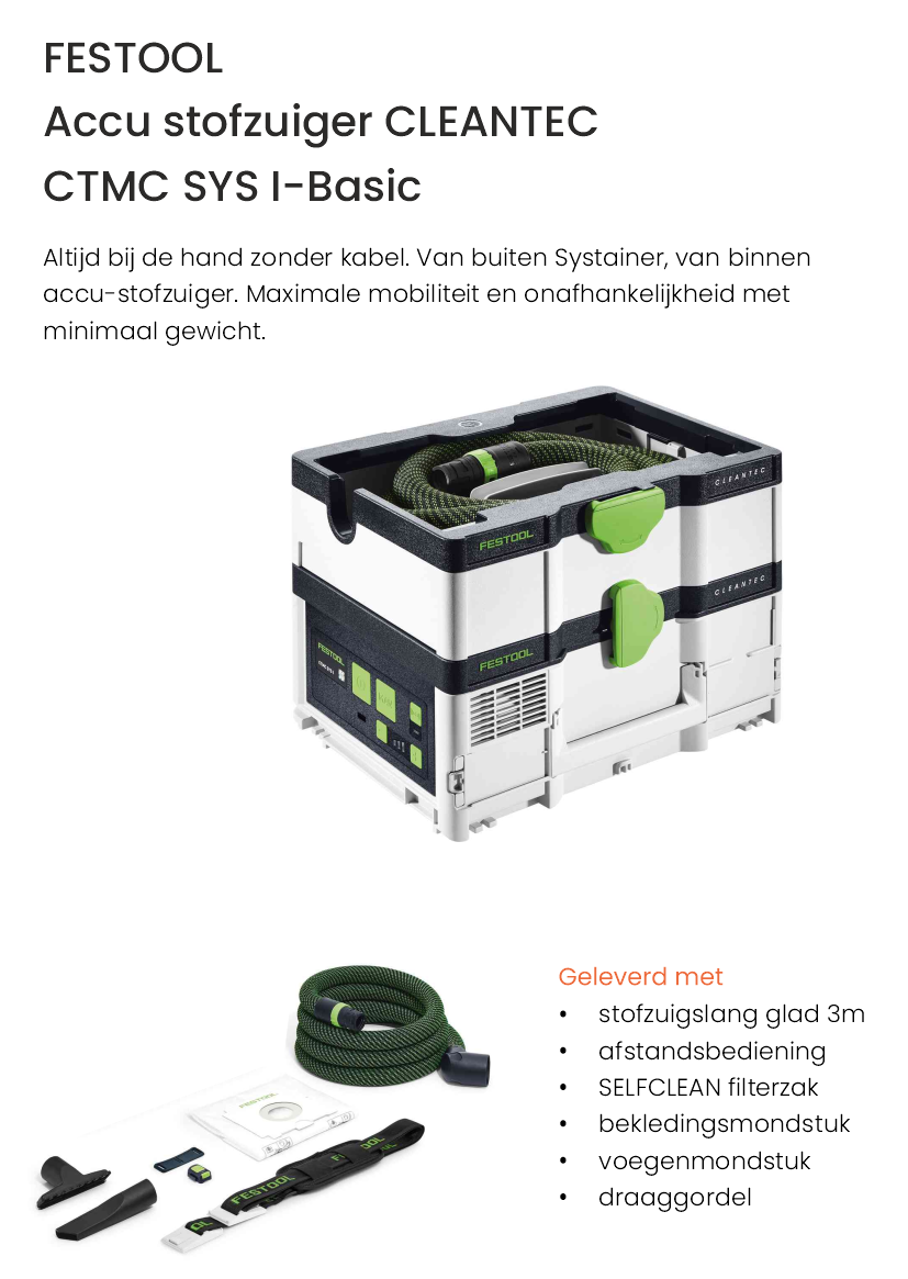 Nieuw — Machinehandel Goyvaerts