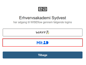 Vejledning til brugen af WISEflow — Læringsportalen