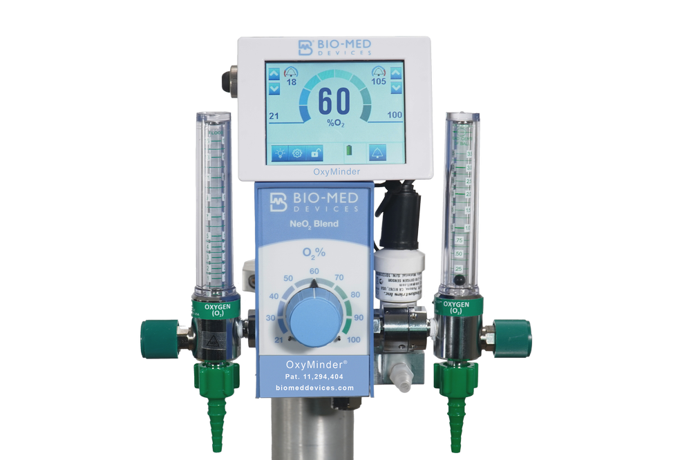 Air-Oxygen & Neo2 Blenders for Emergency Ventilator Use