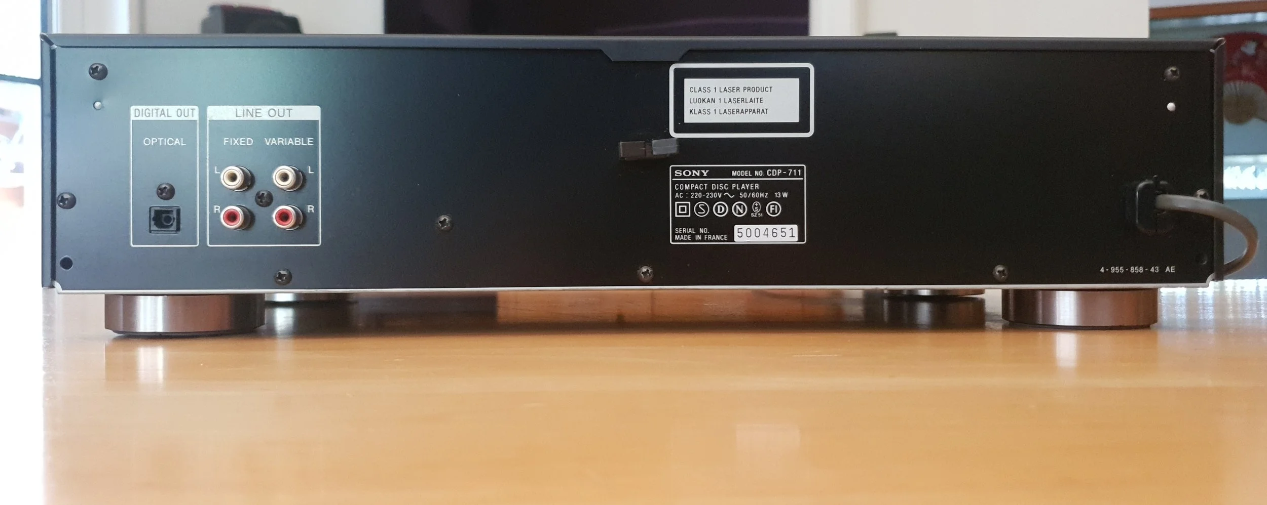 Good Old Hifi — Sony CD Player CDP-XE330, Top Zustand, gewartet, gereinigt