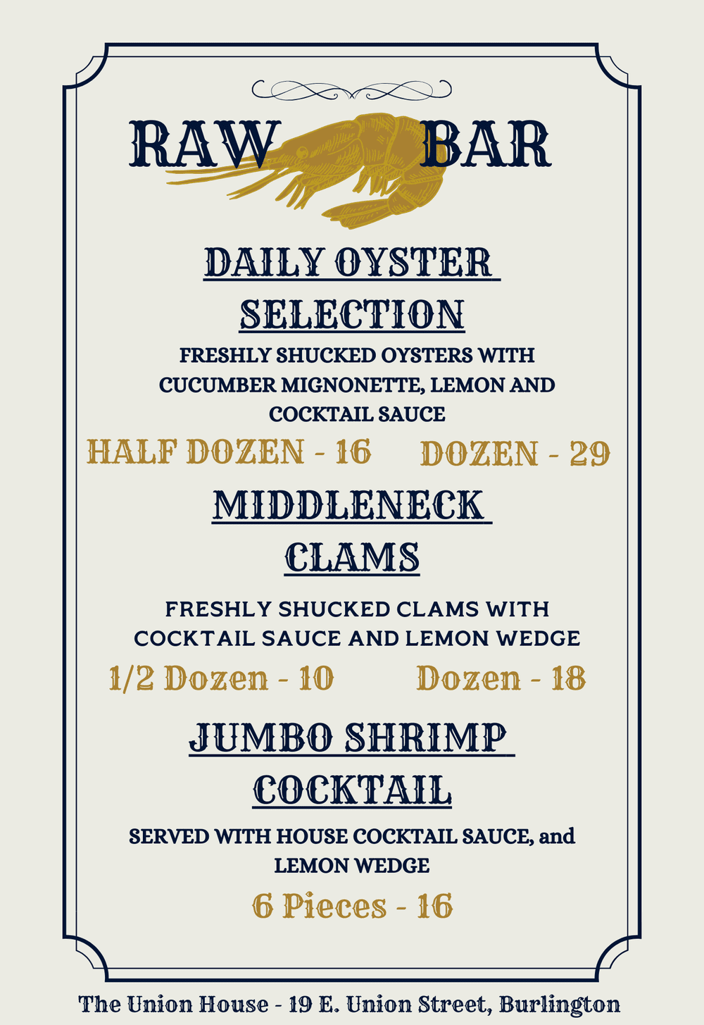 The Union House - Burlington, NJ