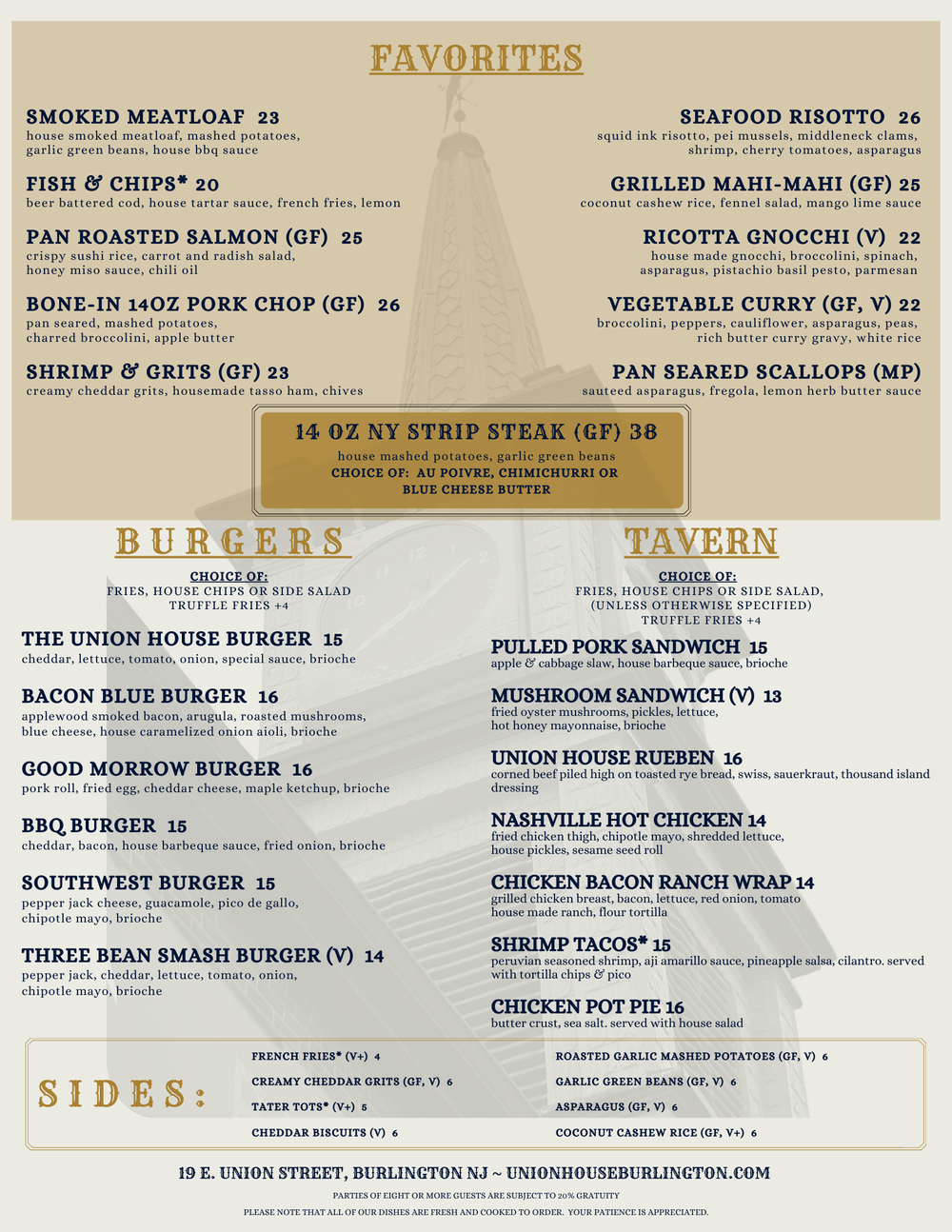 The Union House - Burlington, NJ