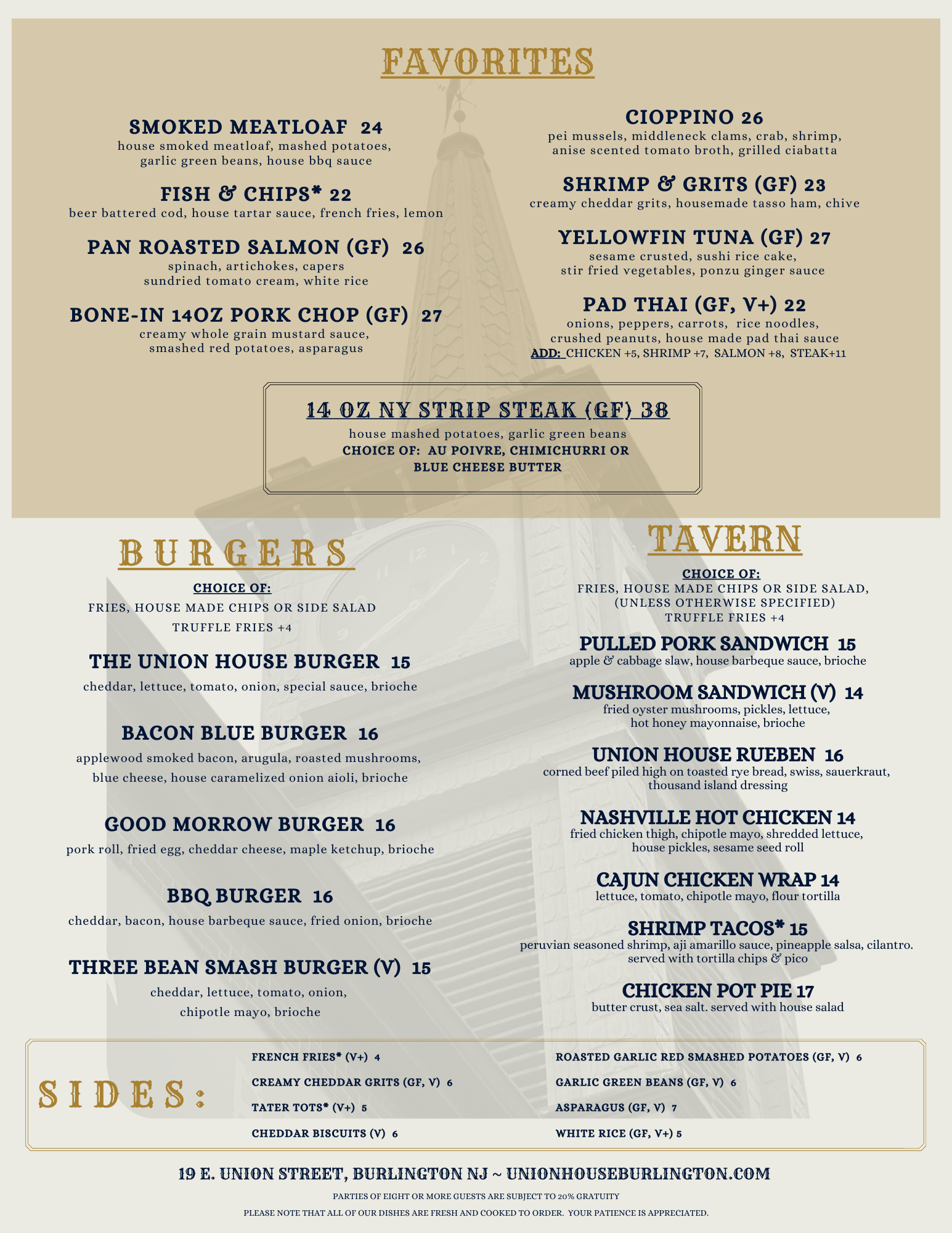 The Union House - Burlington, NJ