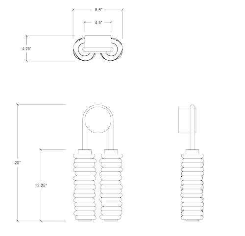 Payson Sconce — Studio Luddite