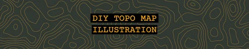 DIY Topographic Map Illustration Workflow — Landry Sims