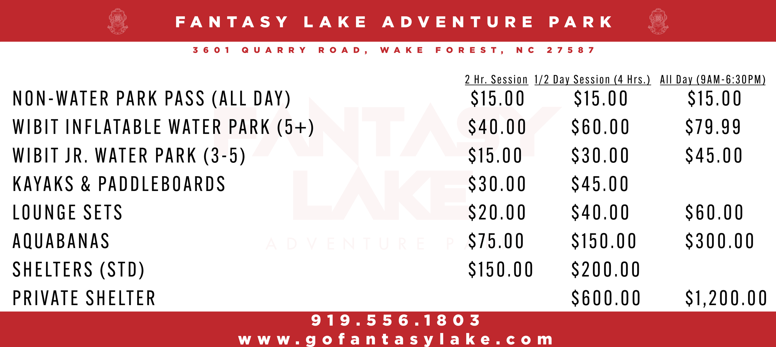 Fantasy Lake Adventure Park
