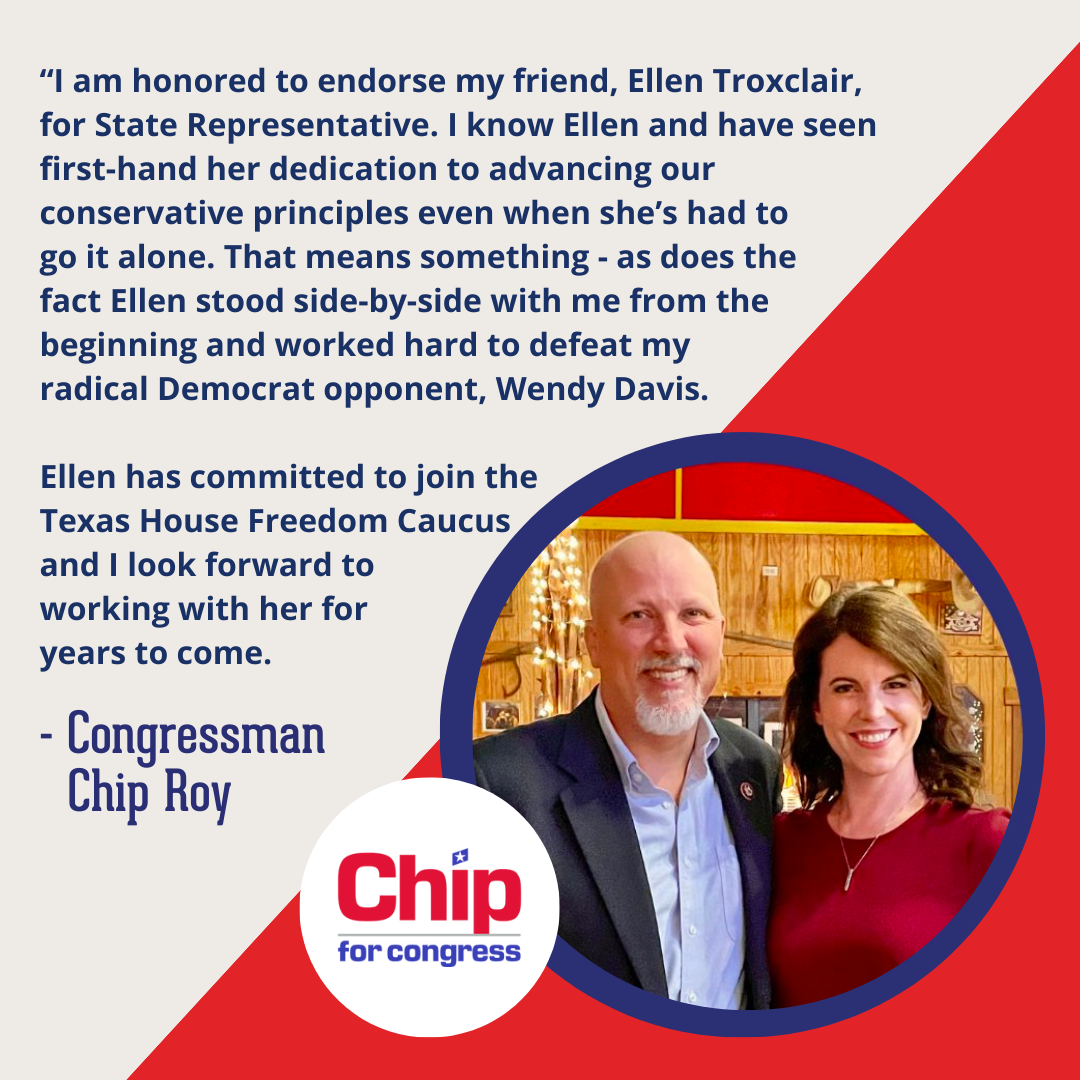 Ellen Troxclair for Texas