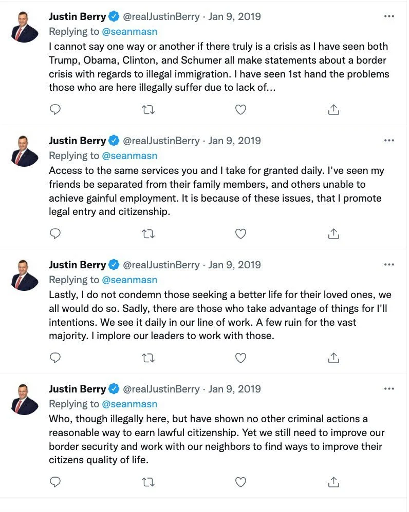 Stop Justin Berry's Lies — Ellen Troxclair for Texas