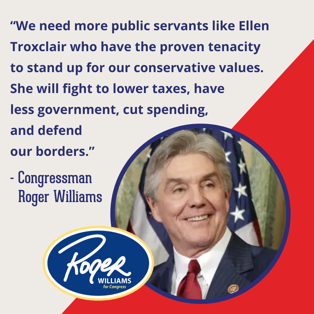 Ellen Troxclair for Texas