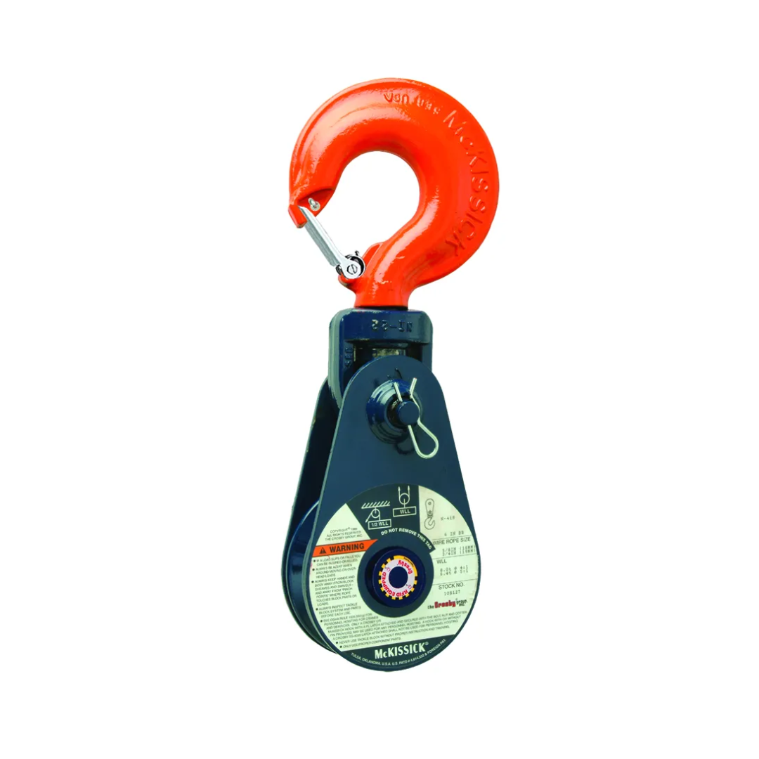 Crane Blocks & Sheaves — Rigging & Heavy Lifting Equipment Supplier