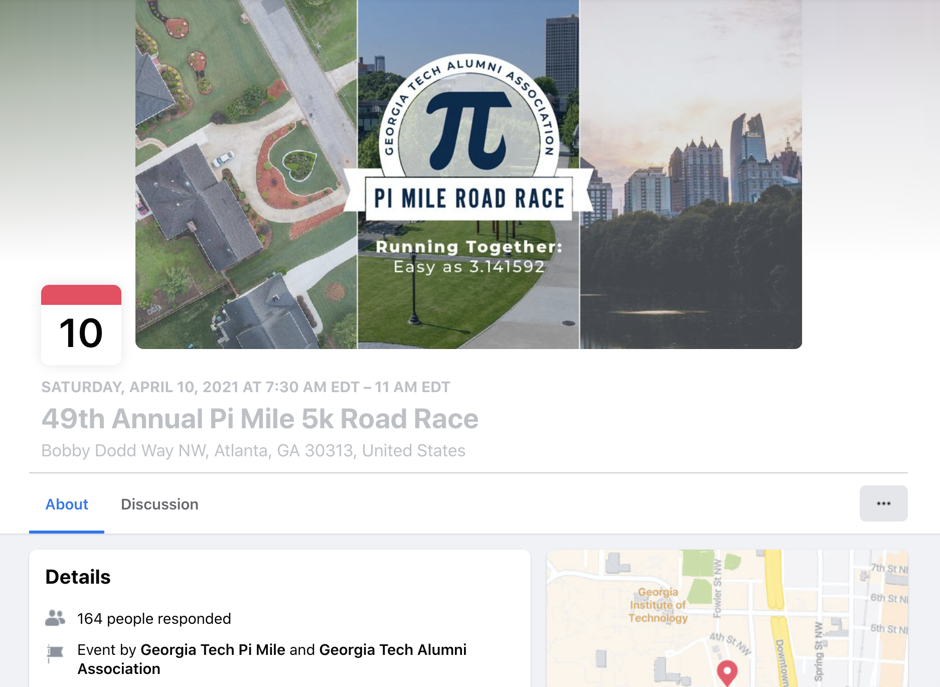 Pi Mile Road Race — Portfolio