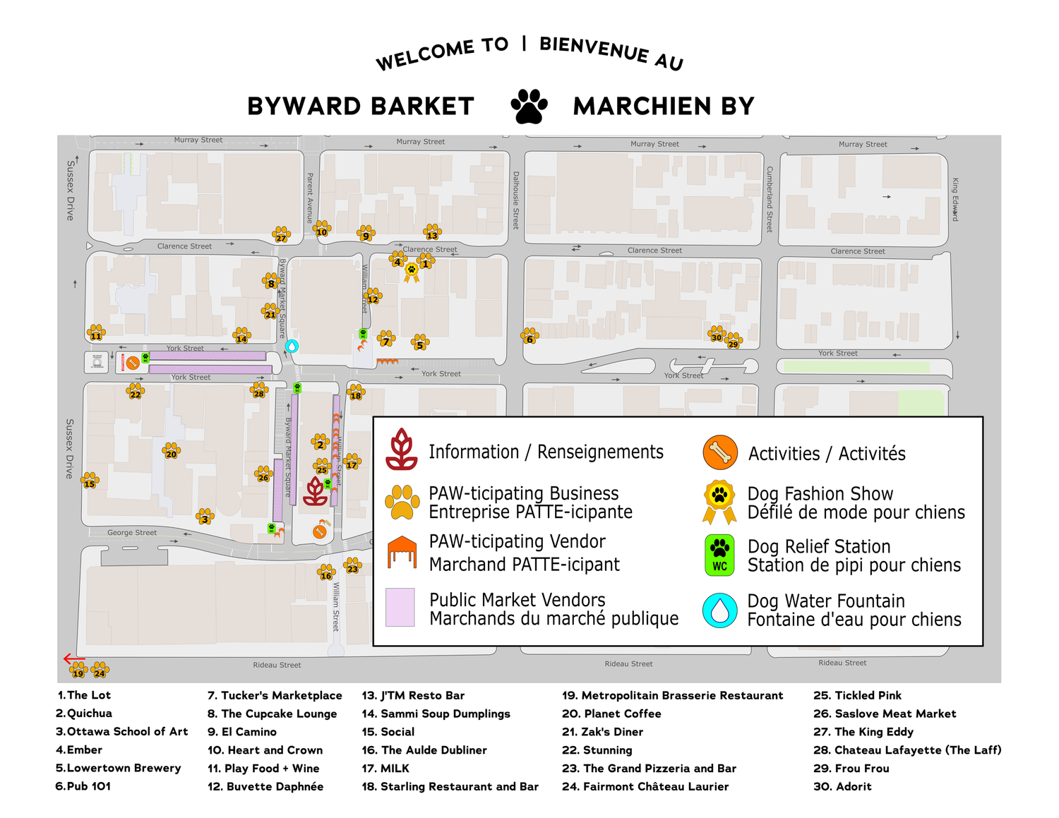 ByWard Barket — ByWard Market District Authority | BMDA | Ottawa, ON Canada