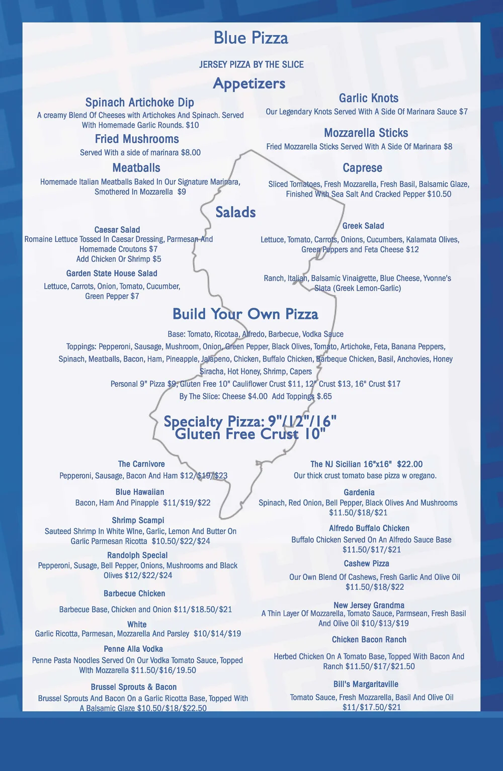 Blue Pizza