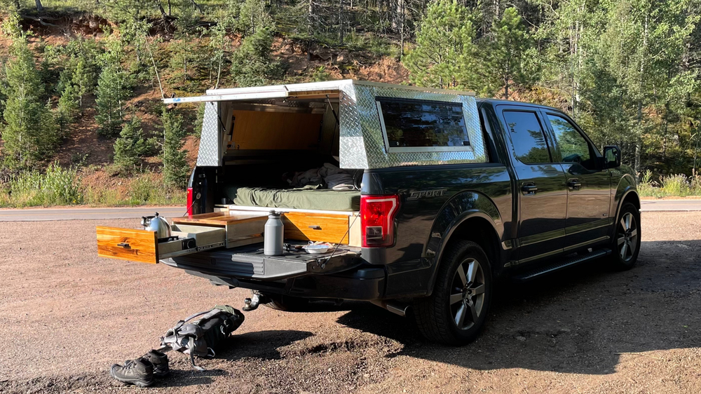 DIY Lightweight aluminum truck camper shell — Dualex Builds