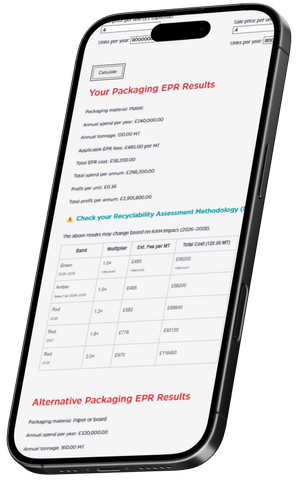 EPR Calculator: Estimate UK Packaging Fees & Profitability — EP Group ...