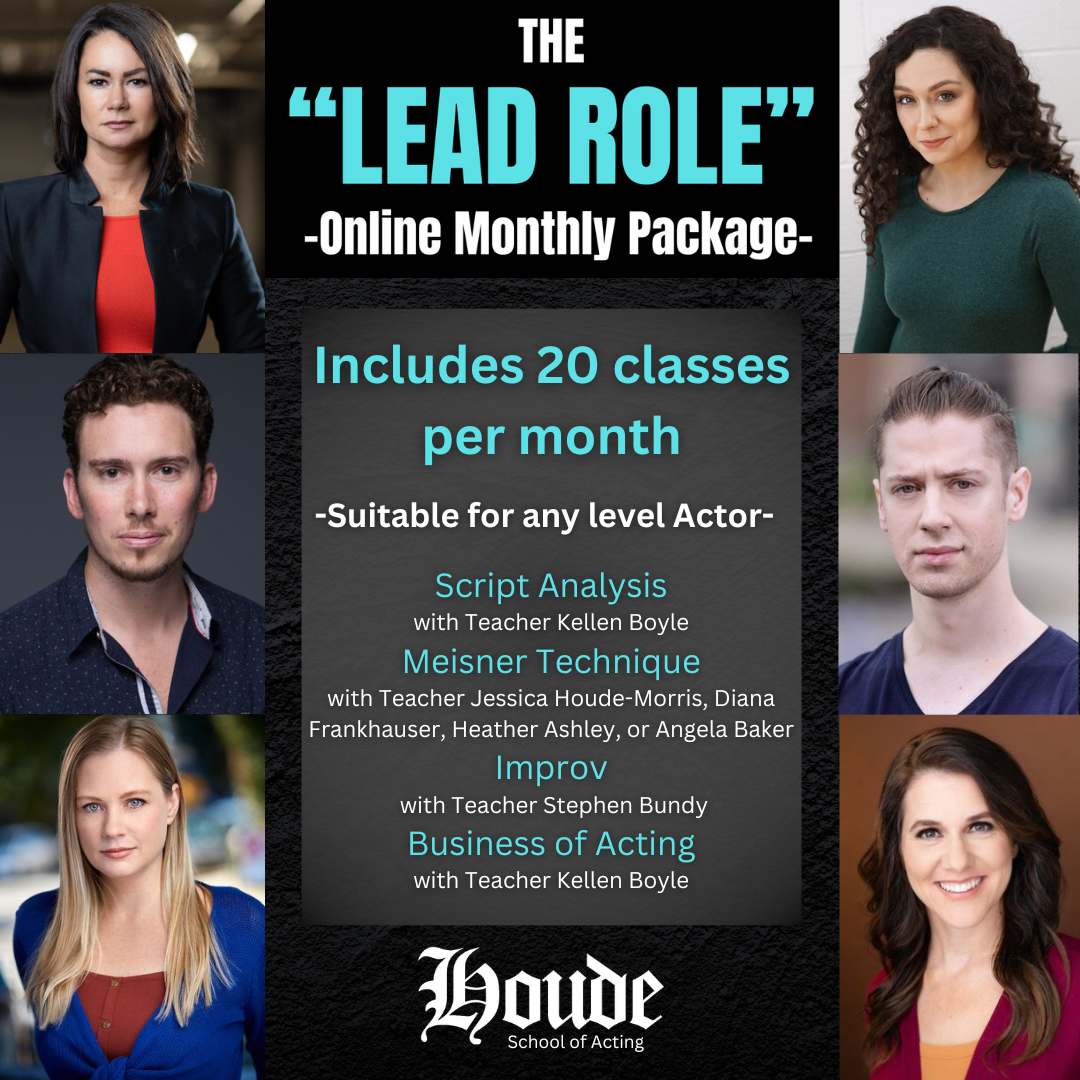 The "LEAD ROLE" Online Monthly Package (choose your Option at checkout ...