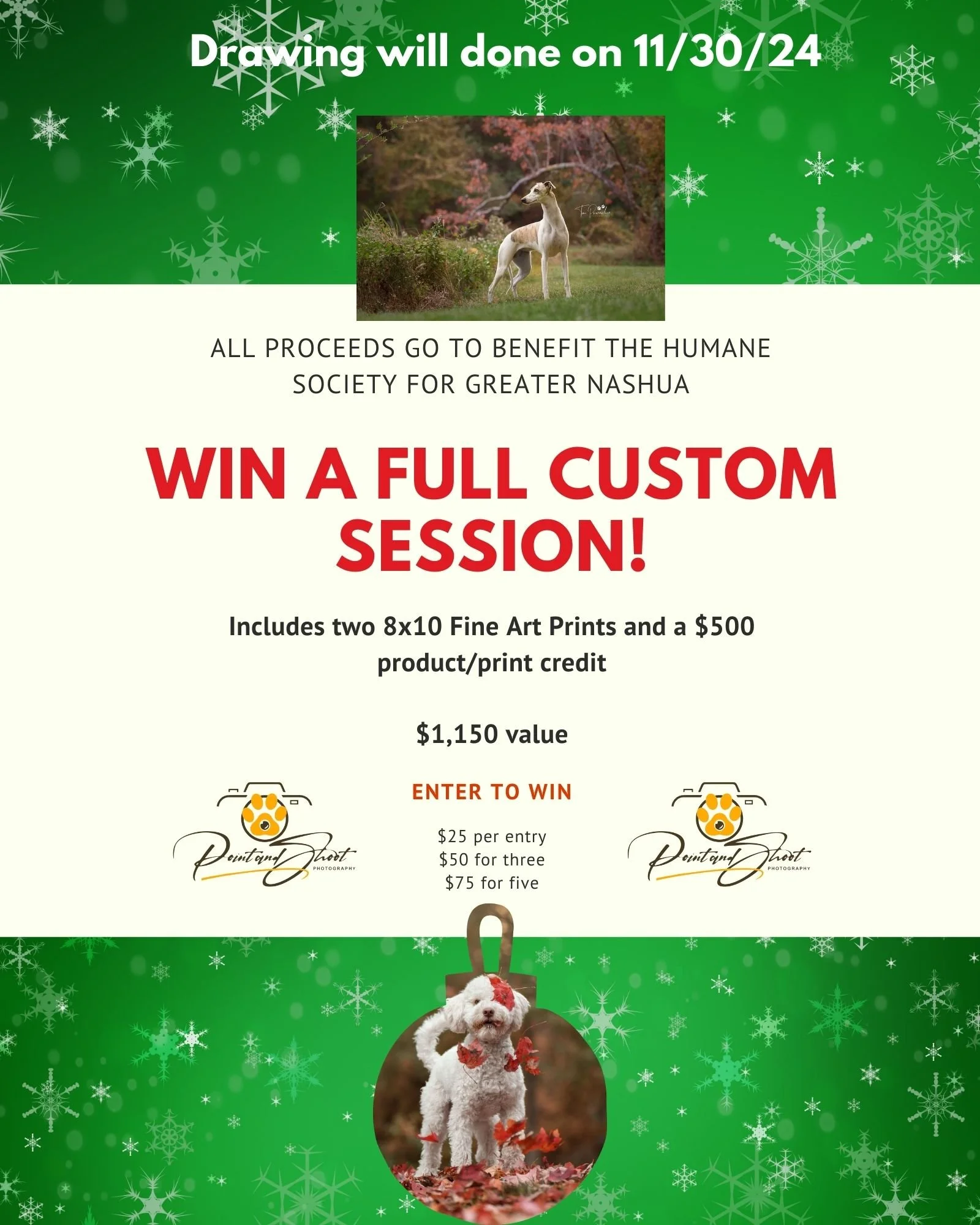 Raffle to Benefit the Humane Society for Greater Nashua — The Point and ...