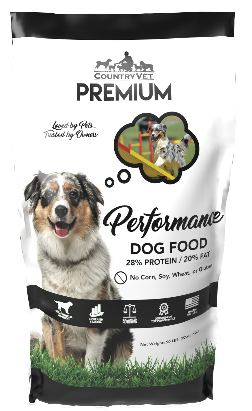 Country Vet Premium Performance Dog Food — Country Vet Pet Food