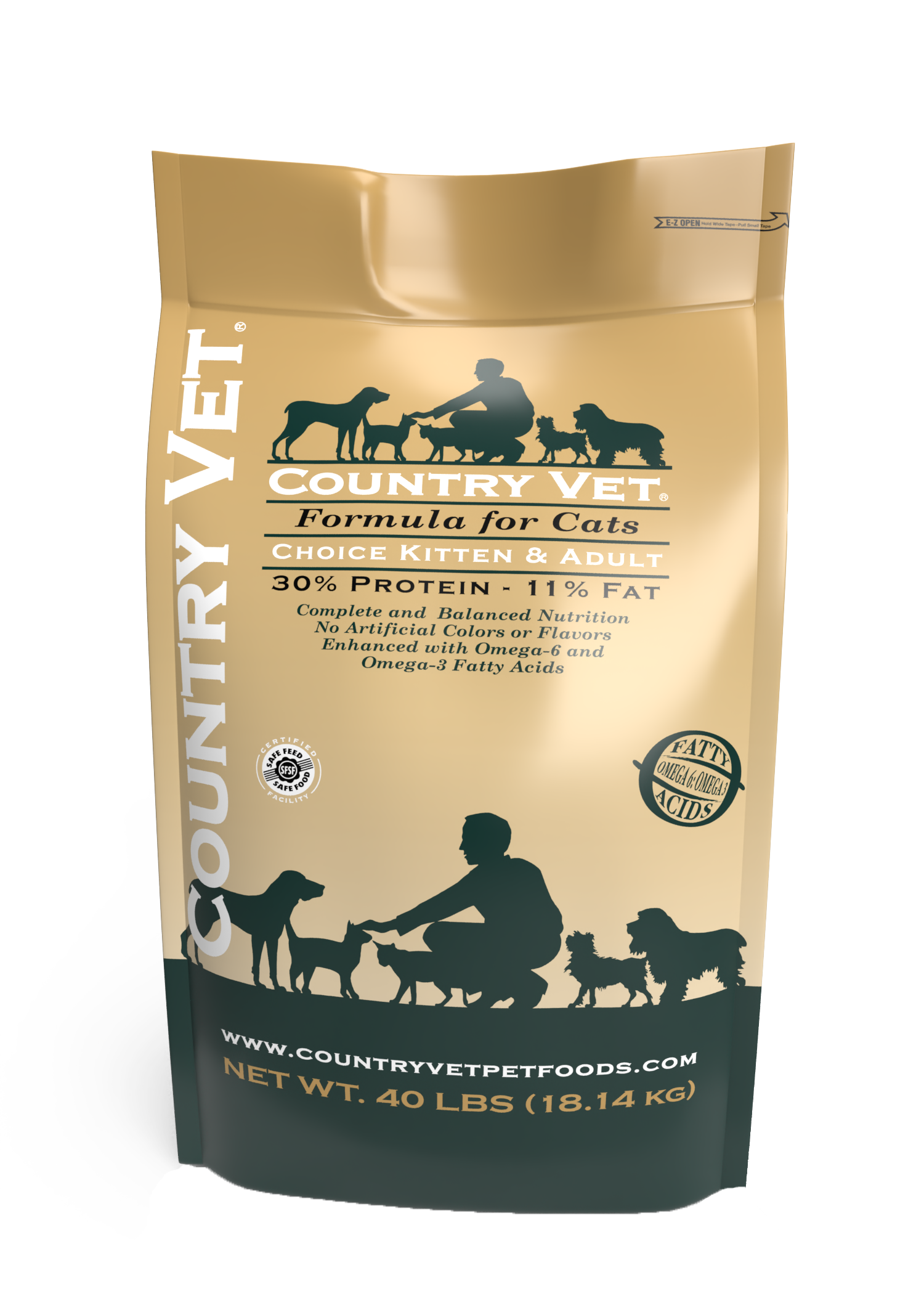 Country Vet Choice Kitten and Adult Cat Food — Country Vet Pet Food