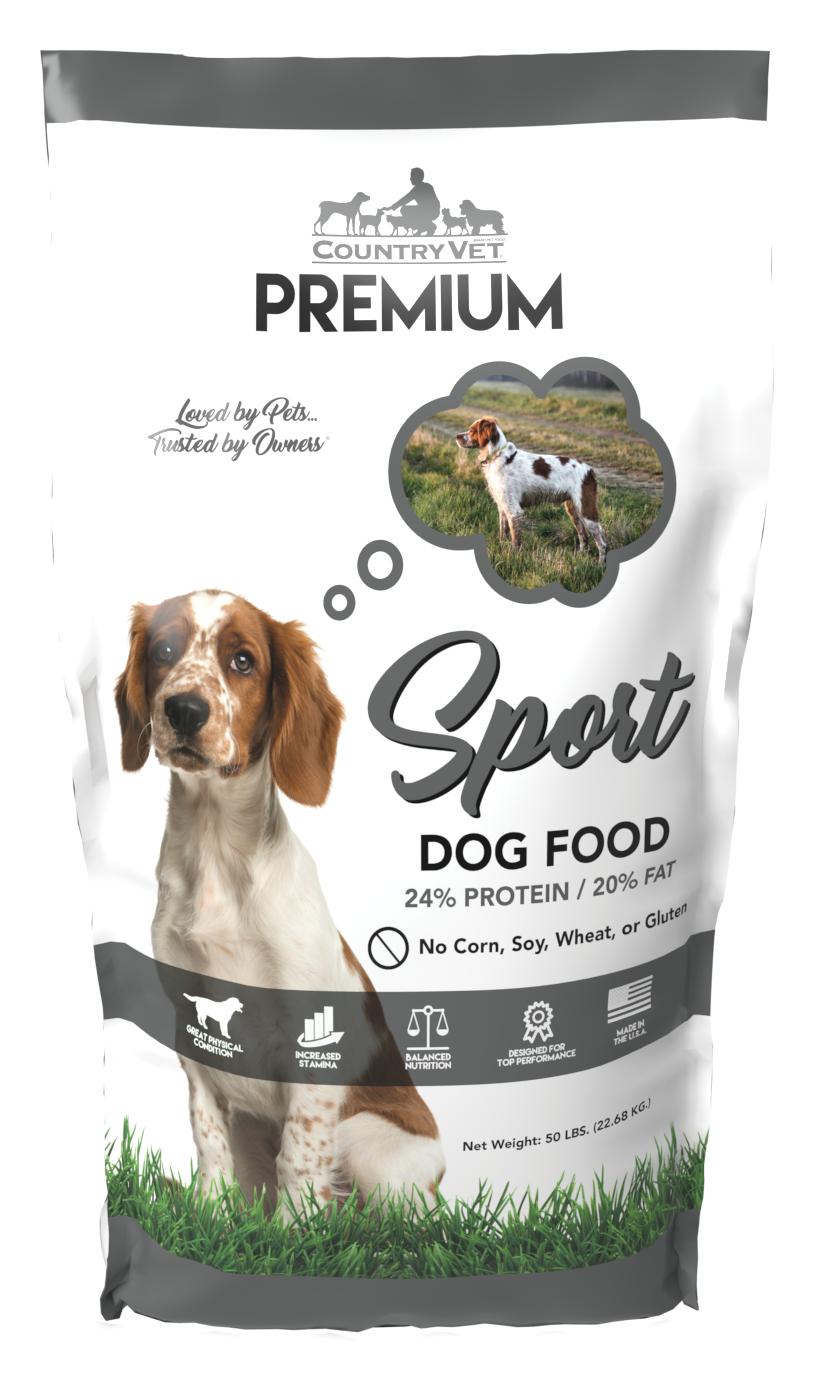 Country Vet Premium Sport Dog Food — Country Vet Pet Food