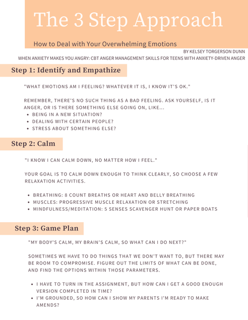 The Three Step Approach for Better Anxiety and Anger Management ...
