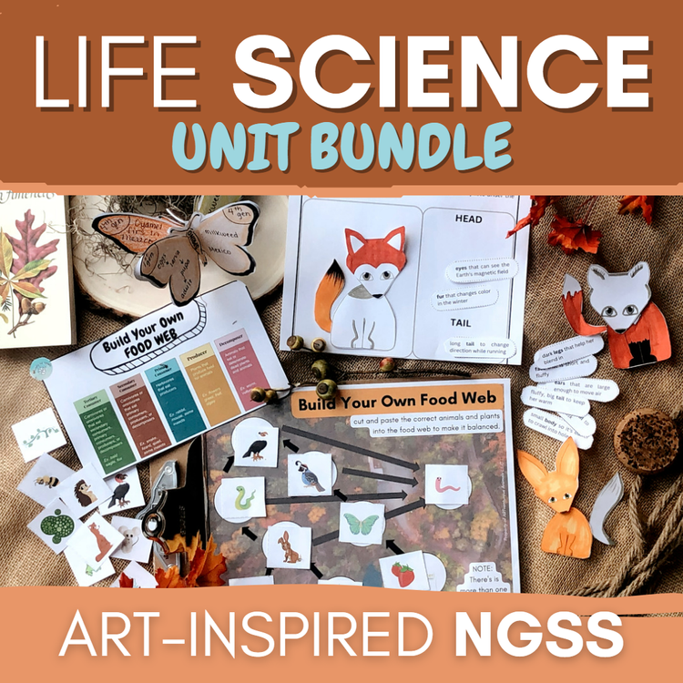 NGSS Third Grade Life Science Projects Unit Bundle with Activities and ...