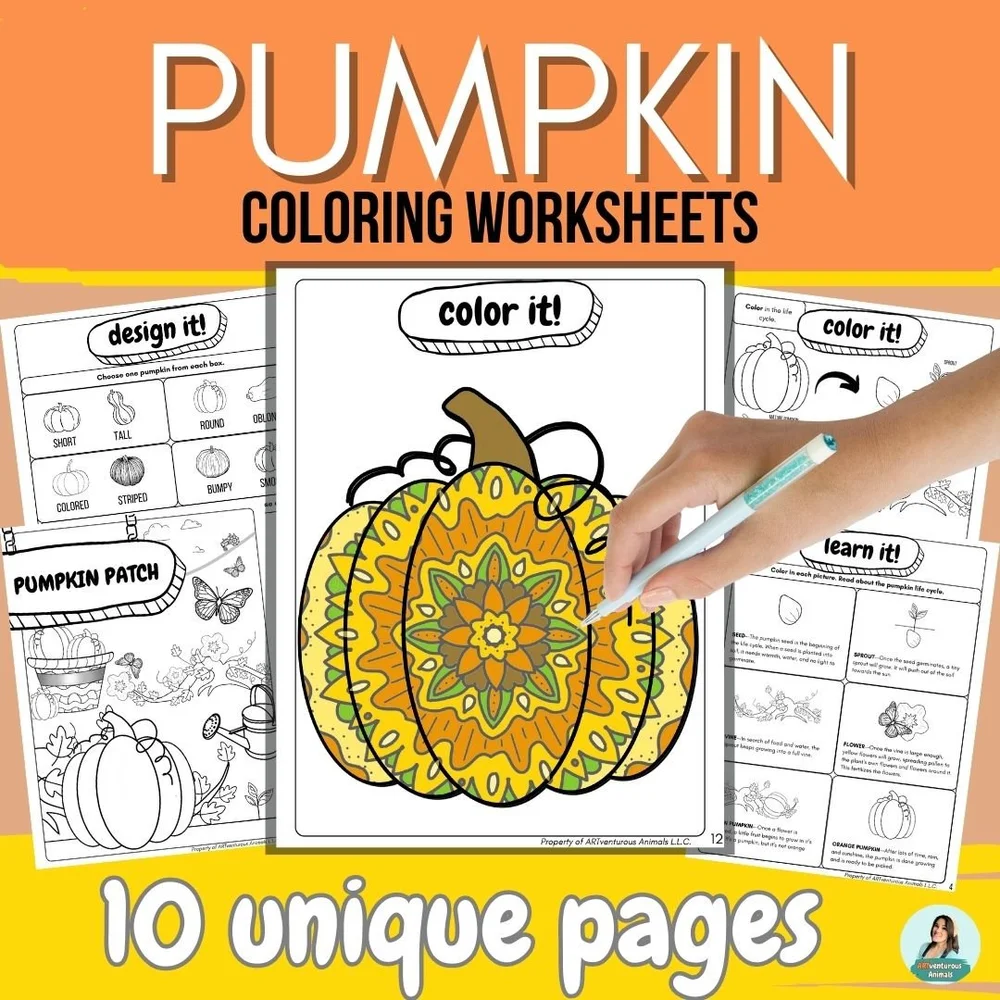 10 Pumpkin Life Cycle Activities: Hands-On Art Ideas for Homeschooling ...