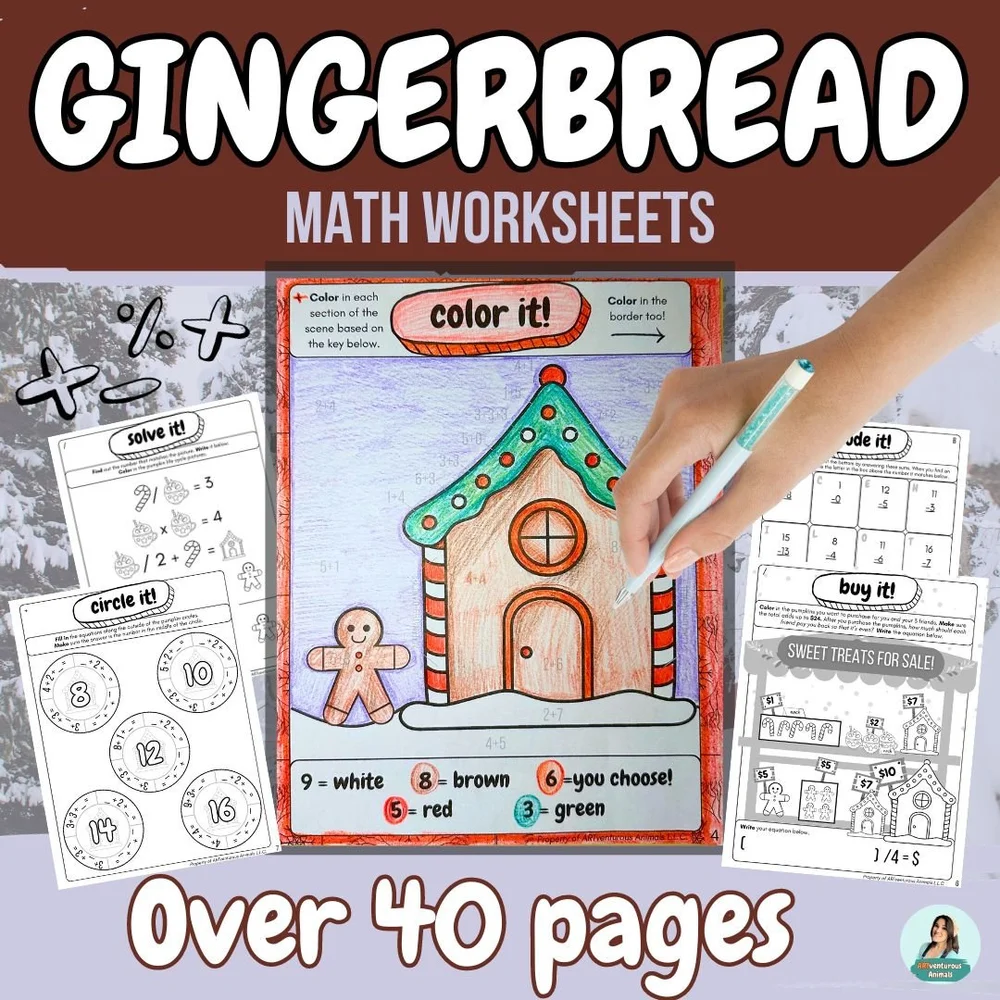 Gingerbread Man Templates for Christmas - Gingerbread House FREE ...