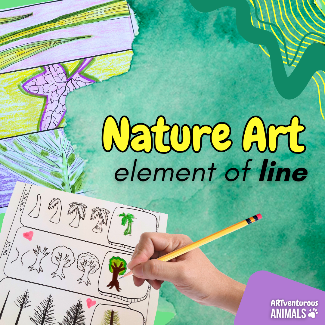How to Teach Art to Kids: The Element of Line — ARTventurous Animals