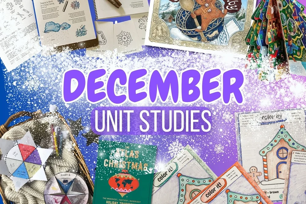 5 Homeschool Unit Studies for December — ARTventurous Animals