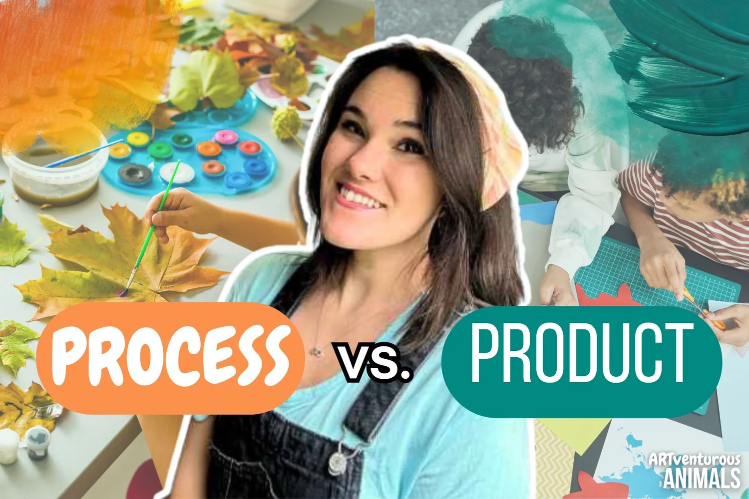 Let them be MESSY: Process Art Vs. Product Art — ARTventurous Animals
