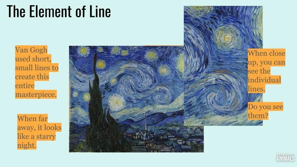 How to Teach Art to Kids: The Element of Line — ARTventurous Animals